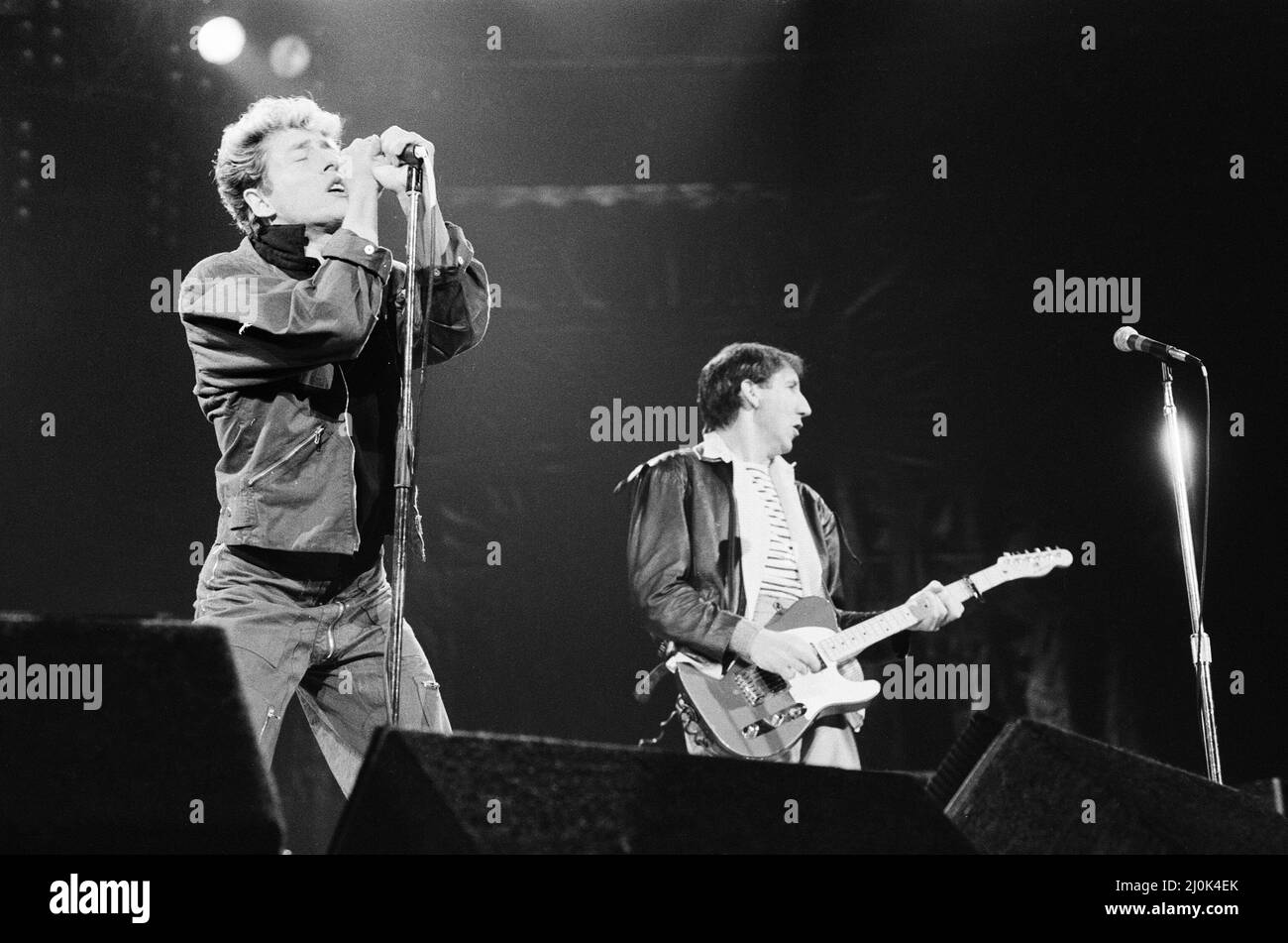 British rock group The Who in Toronto, Canada.Singer Roger Daltrey and ...
