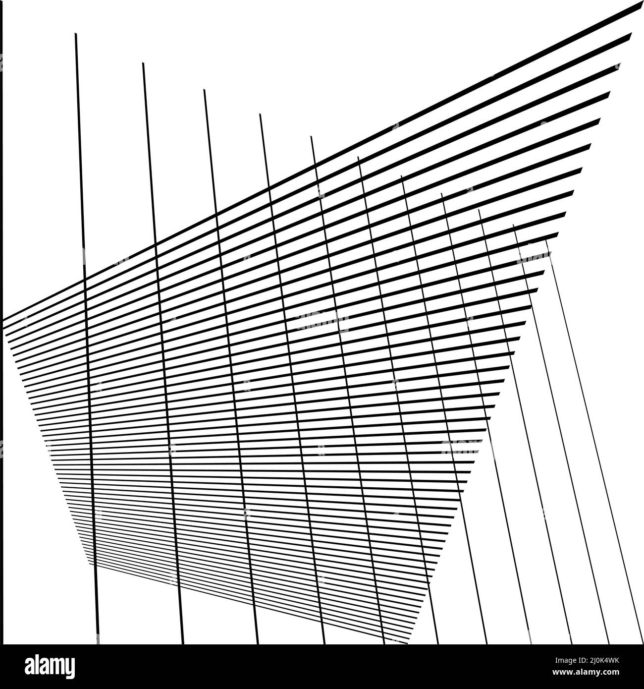 Abstract random grid, mesh. Lattice, grating and grille pattern with ...