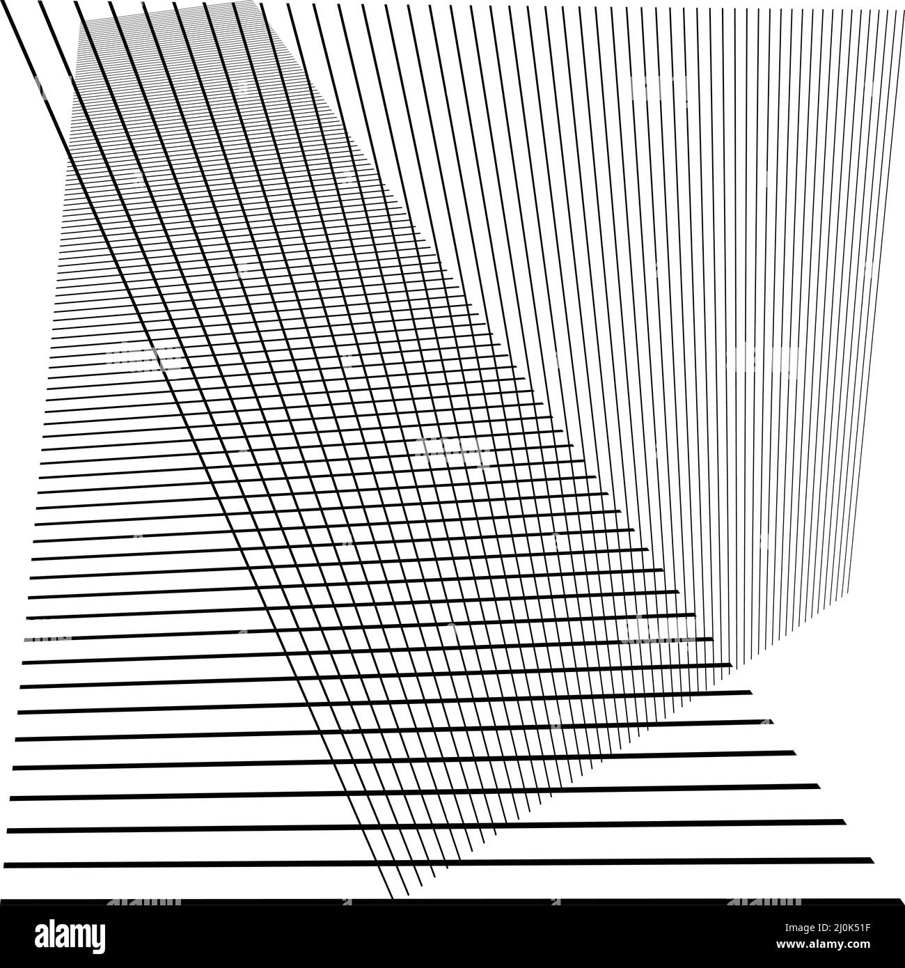 Abstract random grid, mesh. Lattice, grating and grille pattern with oblique, diagonal, slanting ...