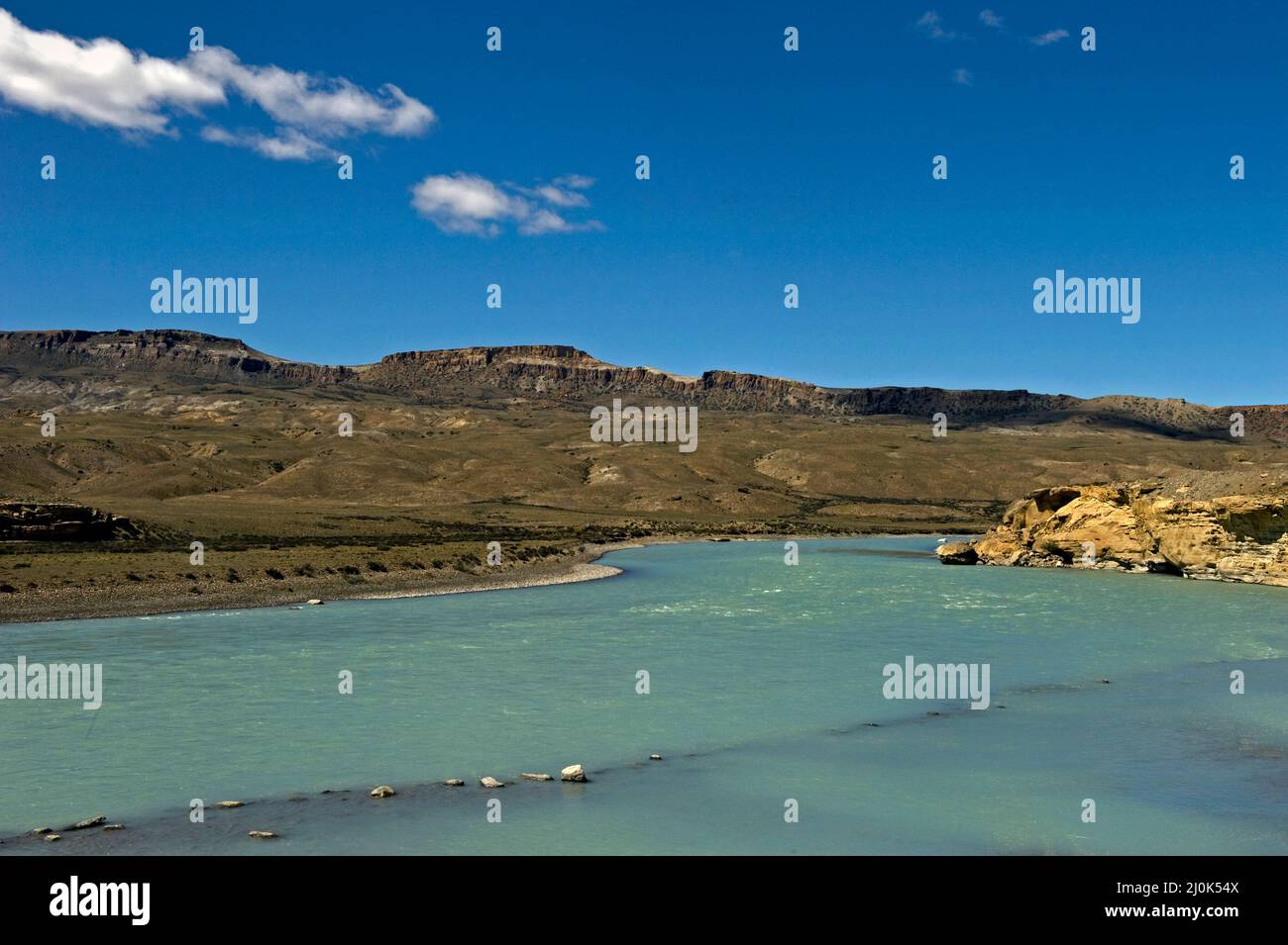 Rio Leona, Santa Cruz, Argentina Stock Photo - Alamy