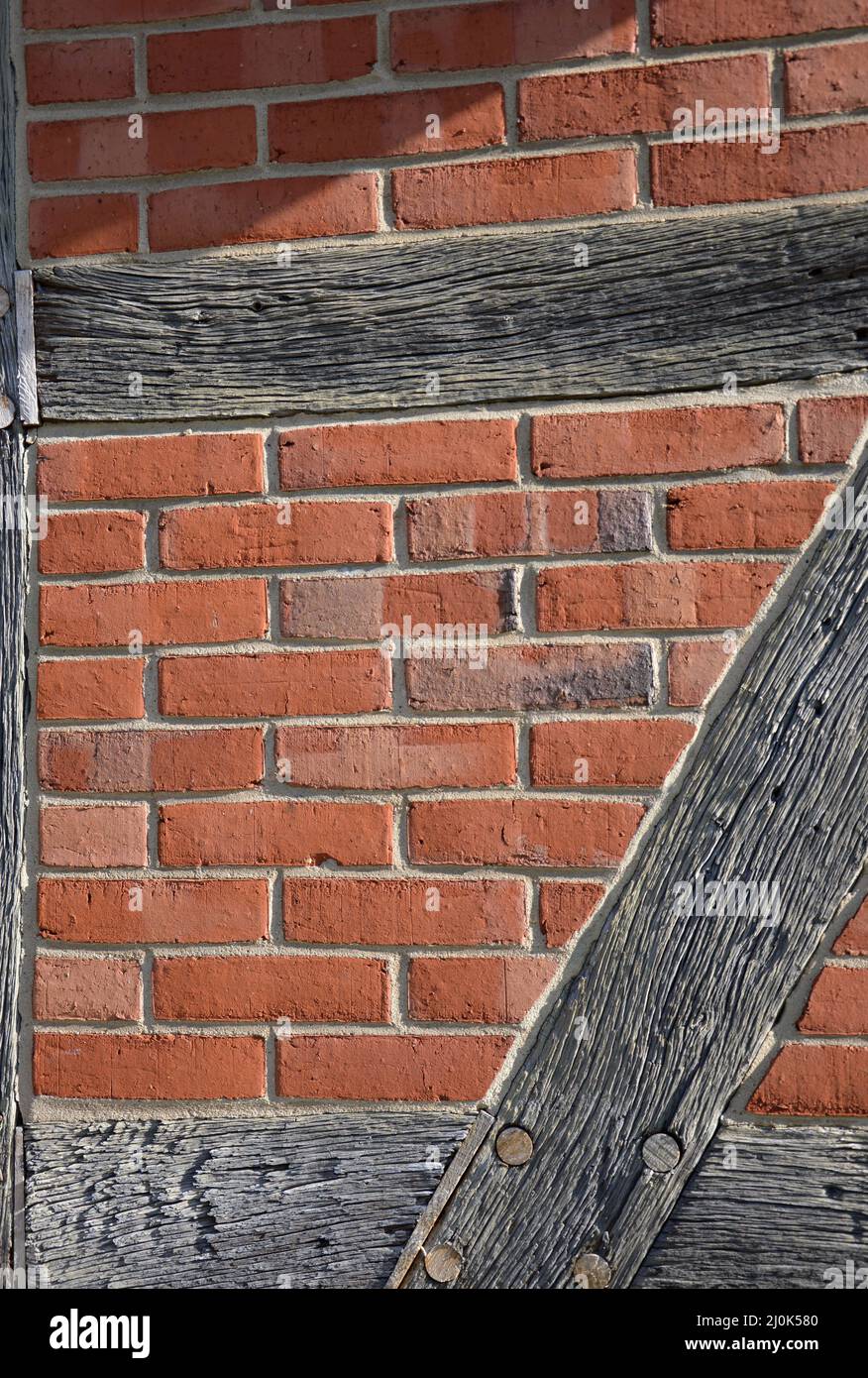 Typical Northern German Brick Wall Stock Photo - Alamy