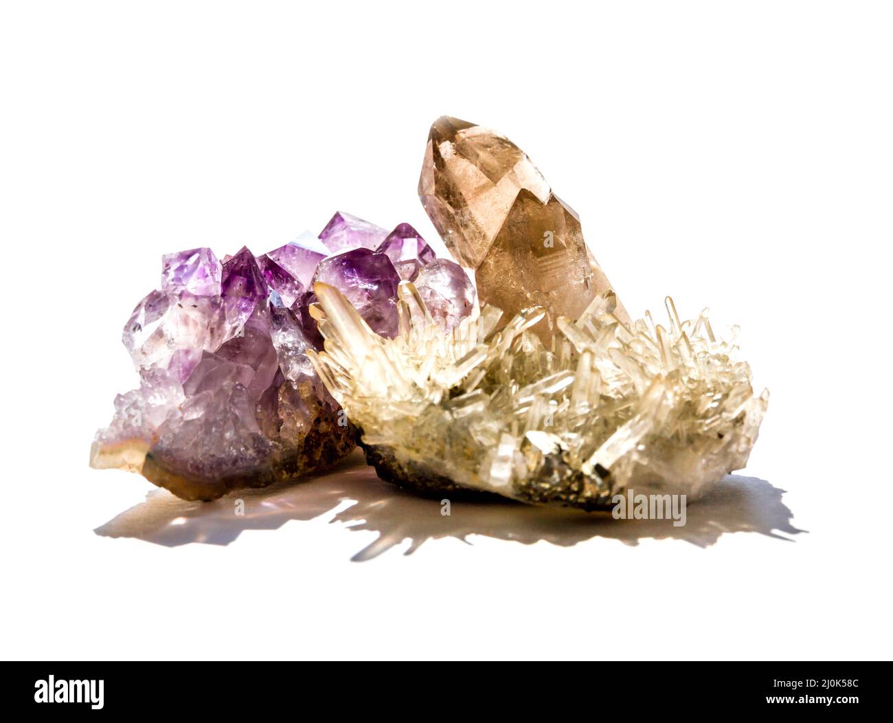 Smoky quartz background natural Cut Out Stock Images & Pictures - Alamy