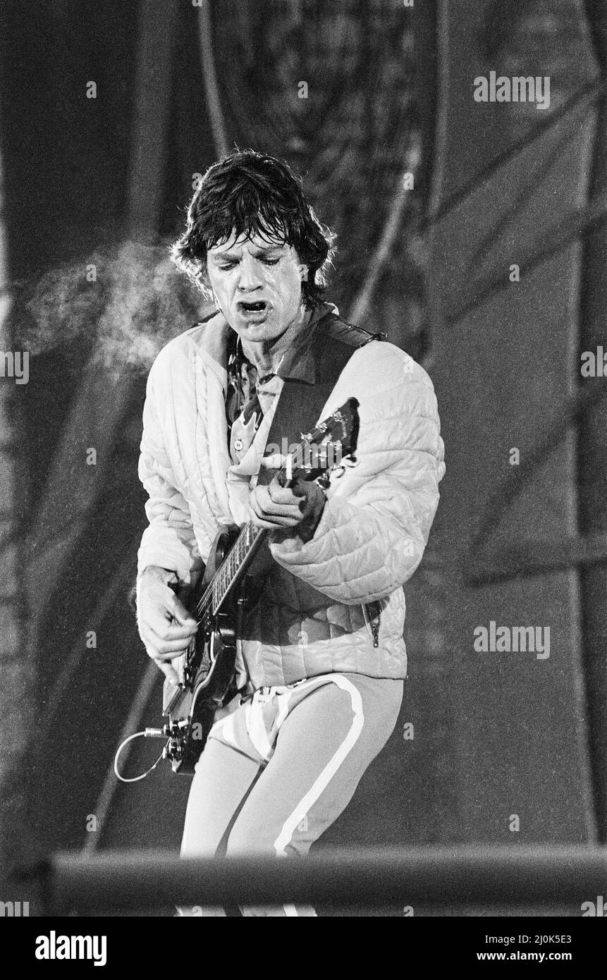 Rolling Stones in concert at St James Park, Newcastle.(Picture) Lead ...