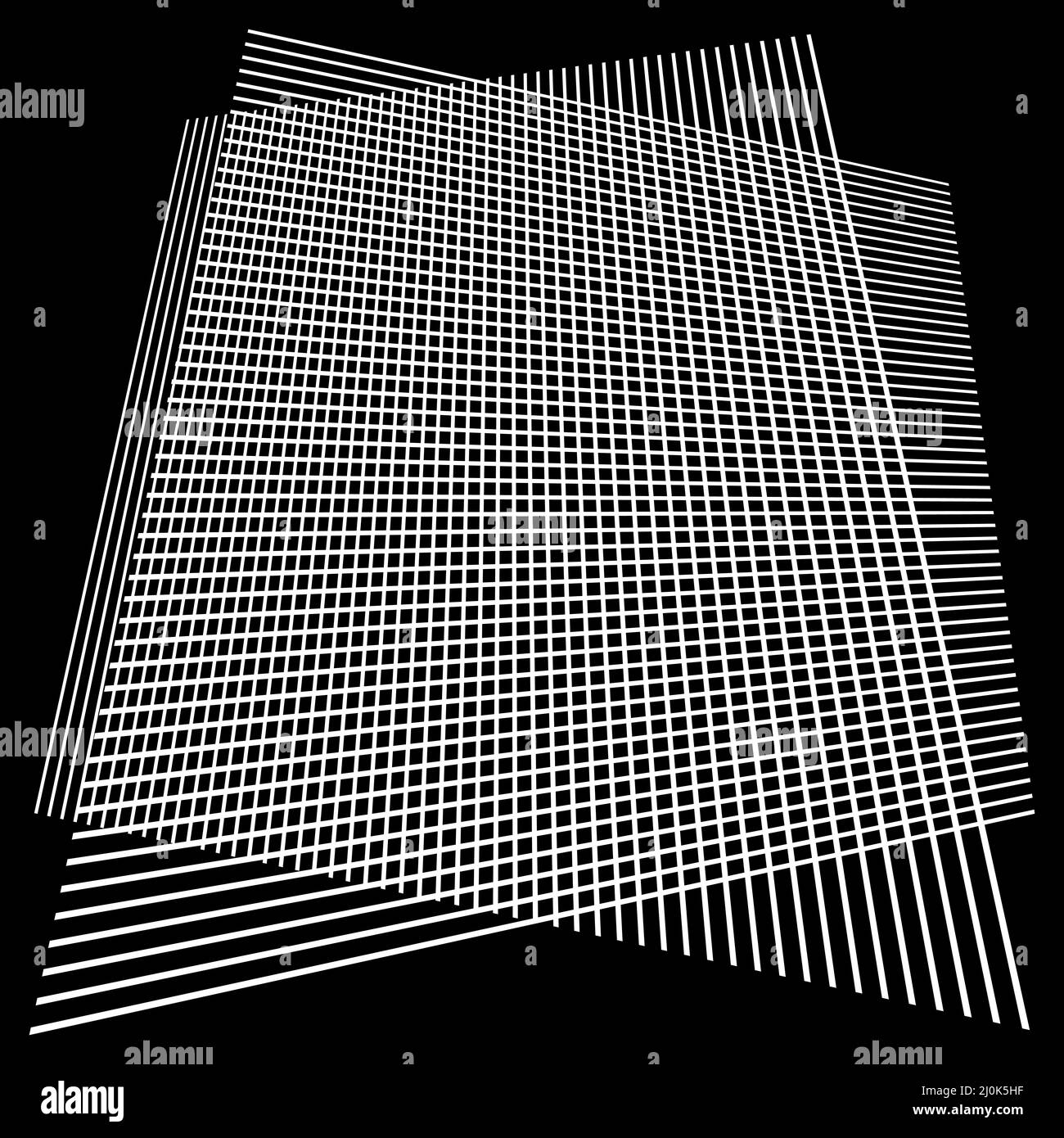 Abstract random grid, mesh. Lattice, grating and grille pattern with oblique, diagonal, slanting ...