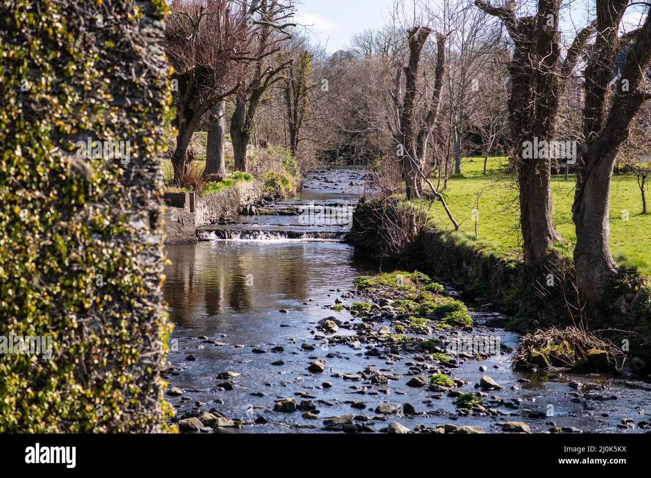 View of Glin village in county Limerick- ,Glin,Ireland,March,18,2022 ...