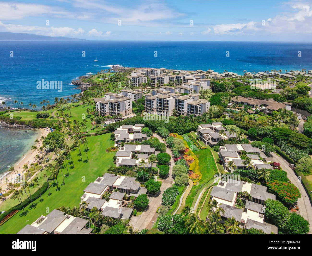 Maui hawaii aerial hi-res stock photography and images - Alamy