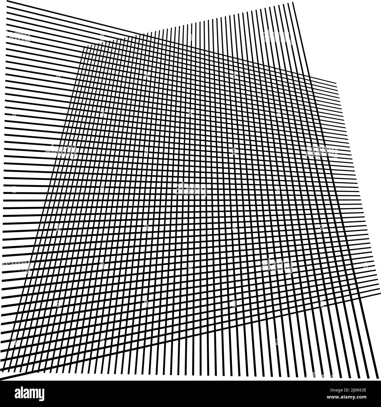 Abstract random grid, mesh. Lattice, grating and grille pattern with oblique, diagonal, slanting ...