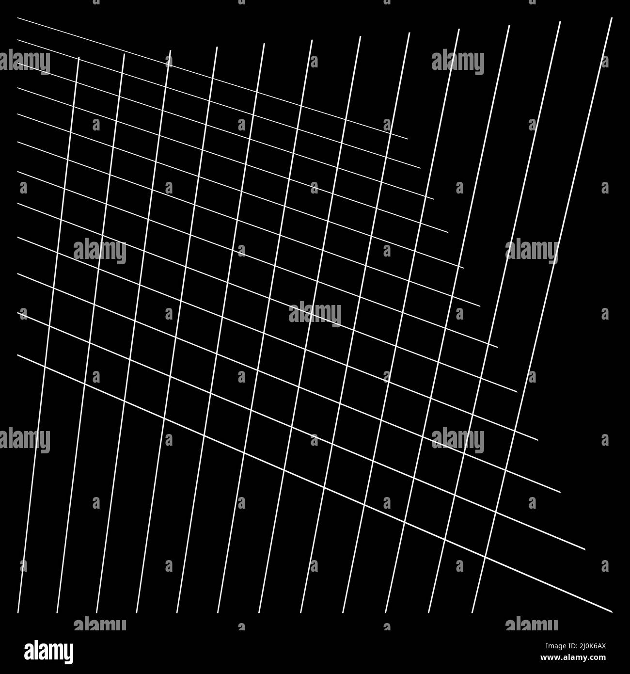Abstract random grid, mesh. Lattice, grating and grille pattern with oblique, diagonal, slanting ...