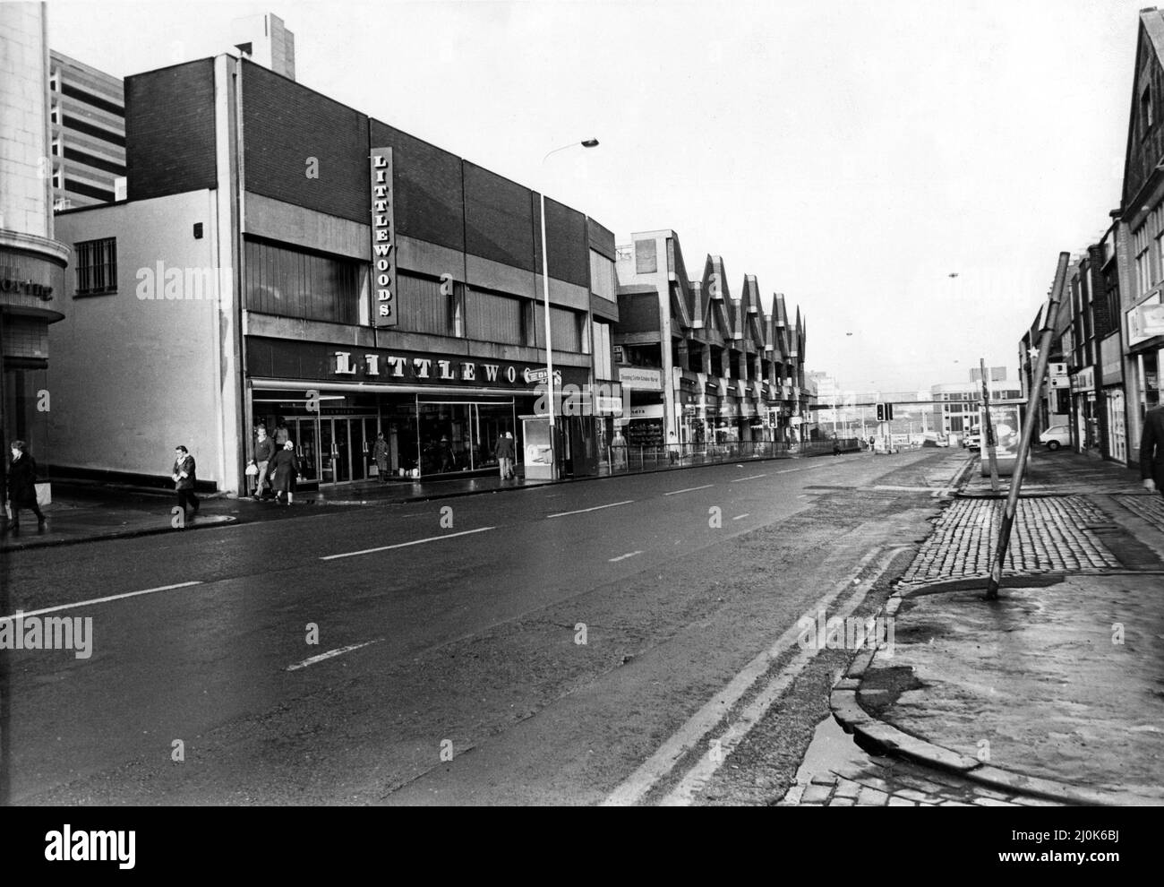 Littlewoods store in Gateshead town centre. 2nd December 1981 Stock ...