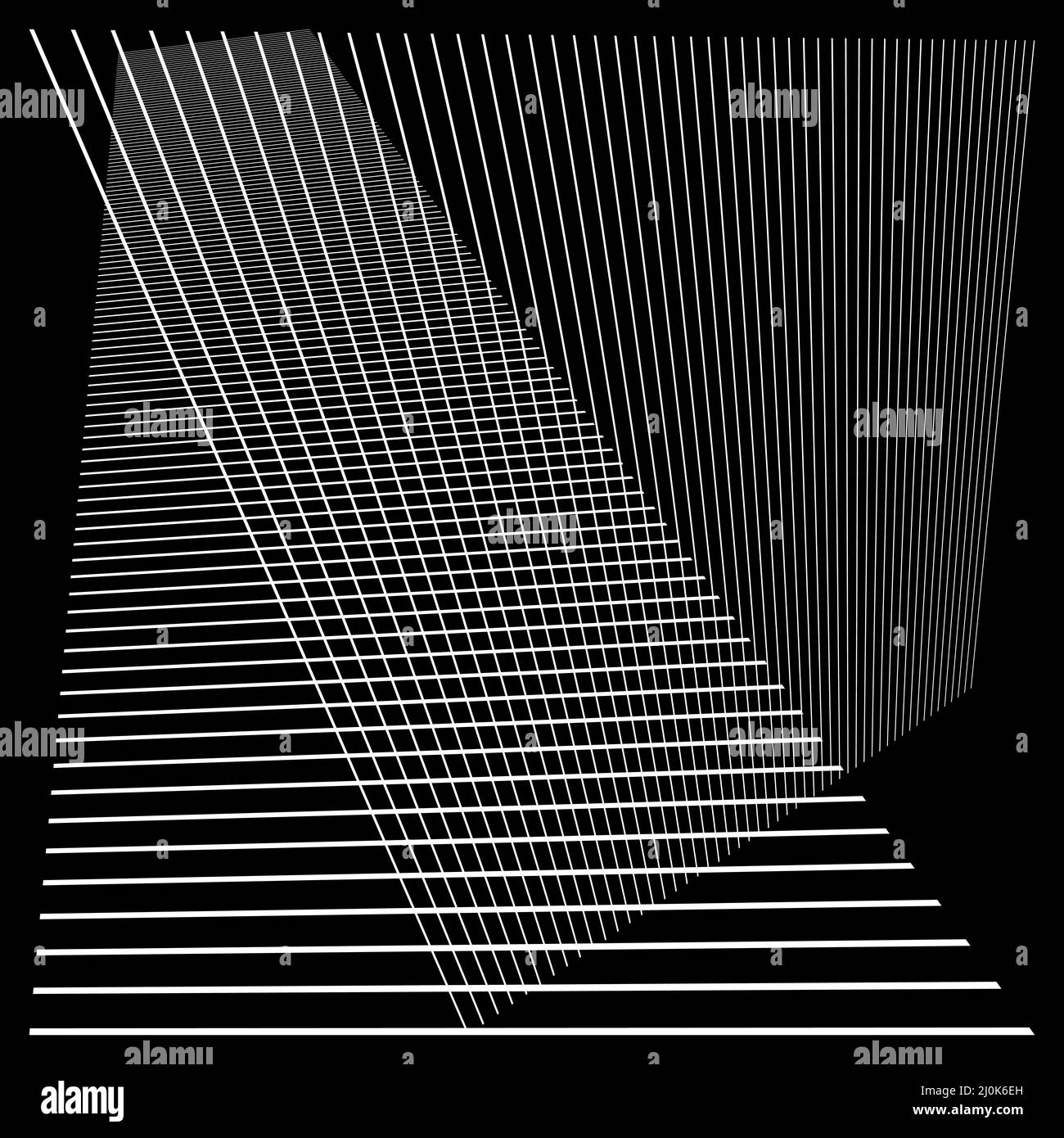 Abstract random grid, mesh. Lattice, grating and grille pattern with ...