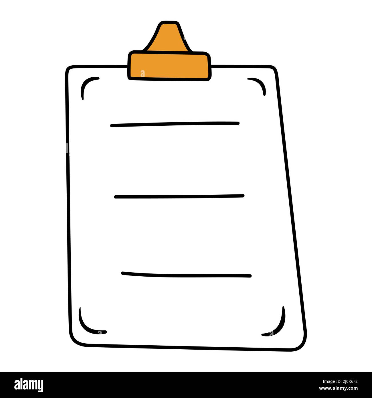 Doodle sketch style vector illustration. Isolated on white background ...