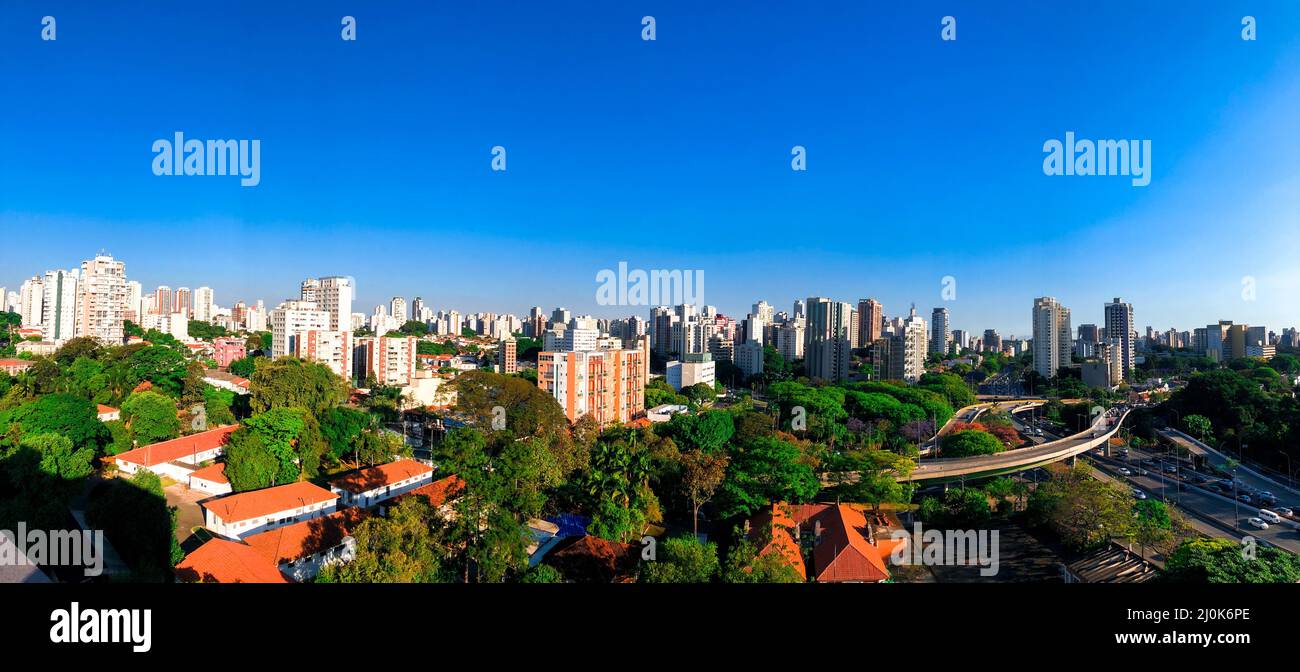 Aerial view of the cityscape of Sao Paulo, Brazil Stock Photo - Alamy