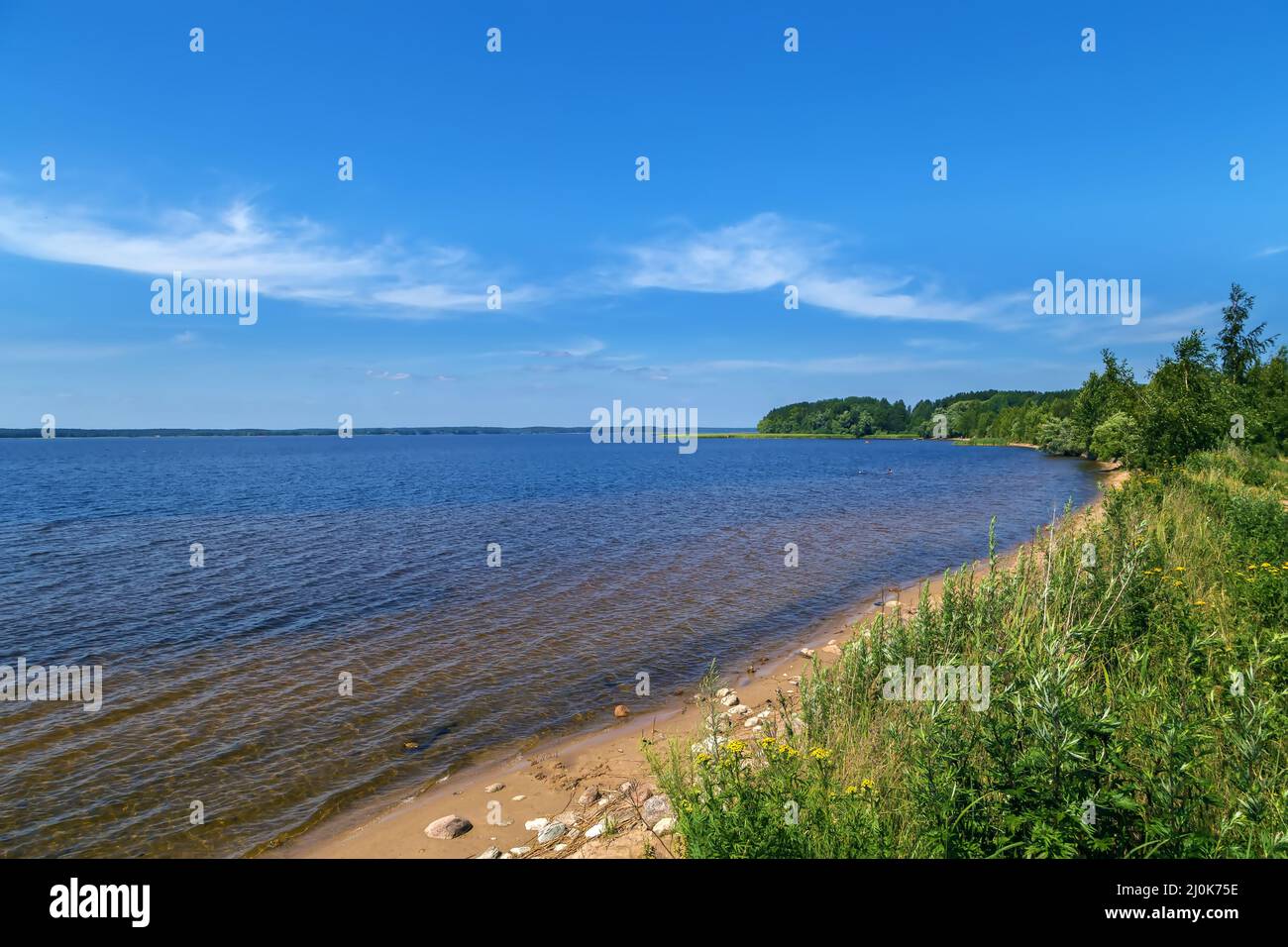 Lake Seliger, Russia Stock Photo - Alamy