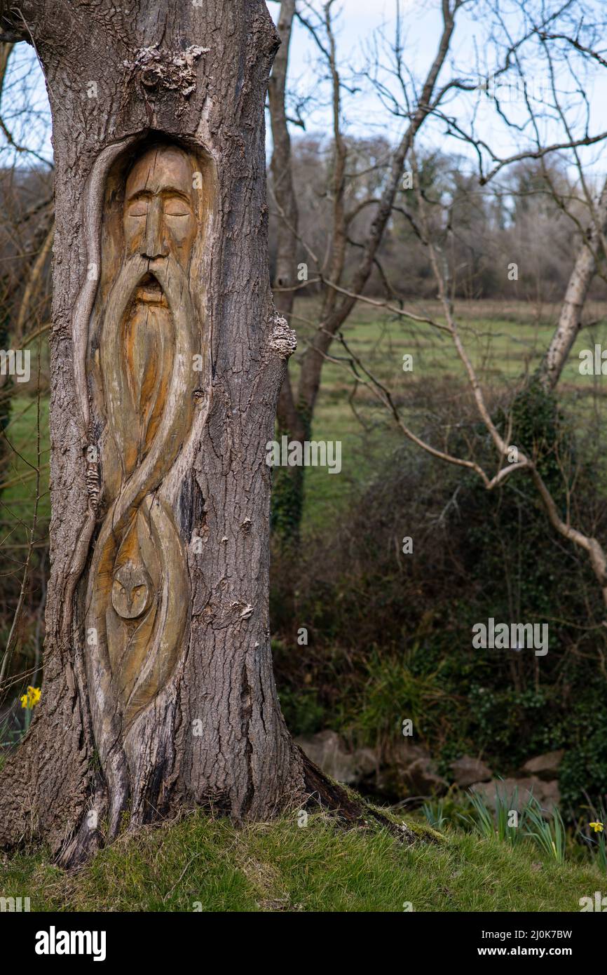 View of Tarbert village in county Kerry- ,Tarbert,Ireland,March,18,2022 ...