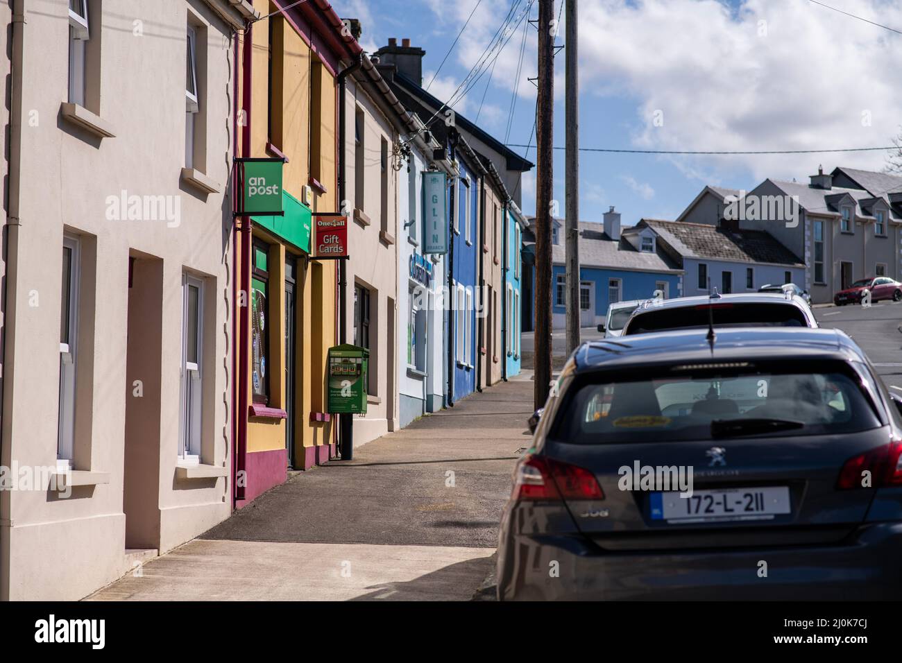 View of Tarbert village in county Kerry- ,Tarbert,Ireland,March,18,2022 ...