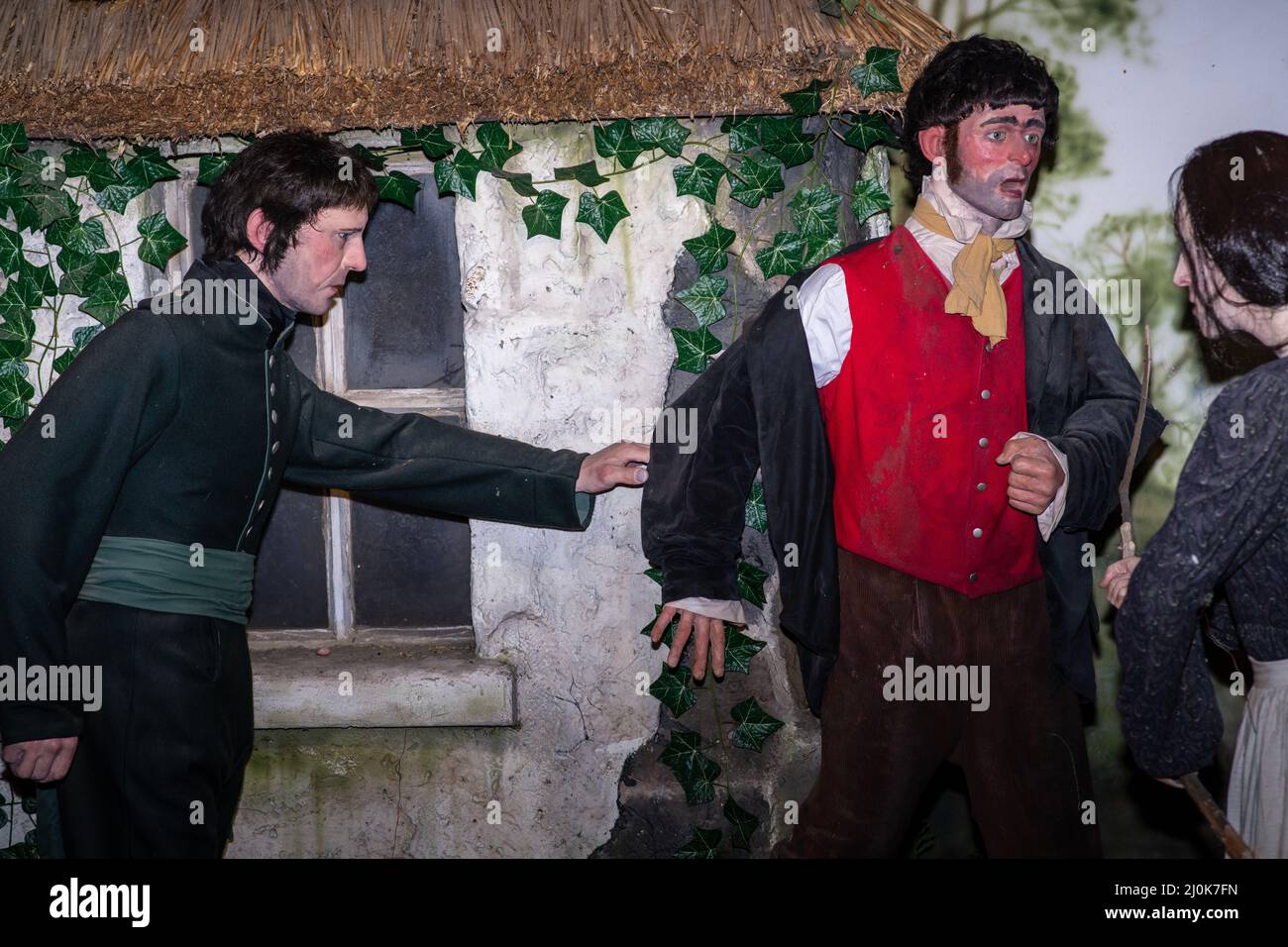 View of Tarbert village in county Kerry- ,Tarbert,Ireland,March,18,2022 ...