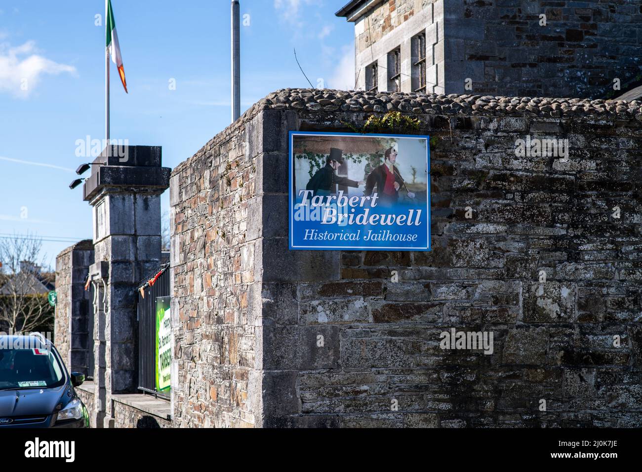 View of Tarbert village in county Kerry- ,Tarbert,Ireland,March,18,2022 ...