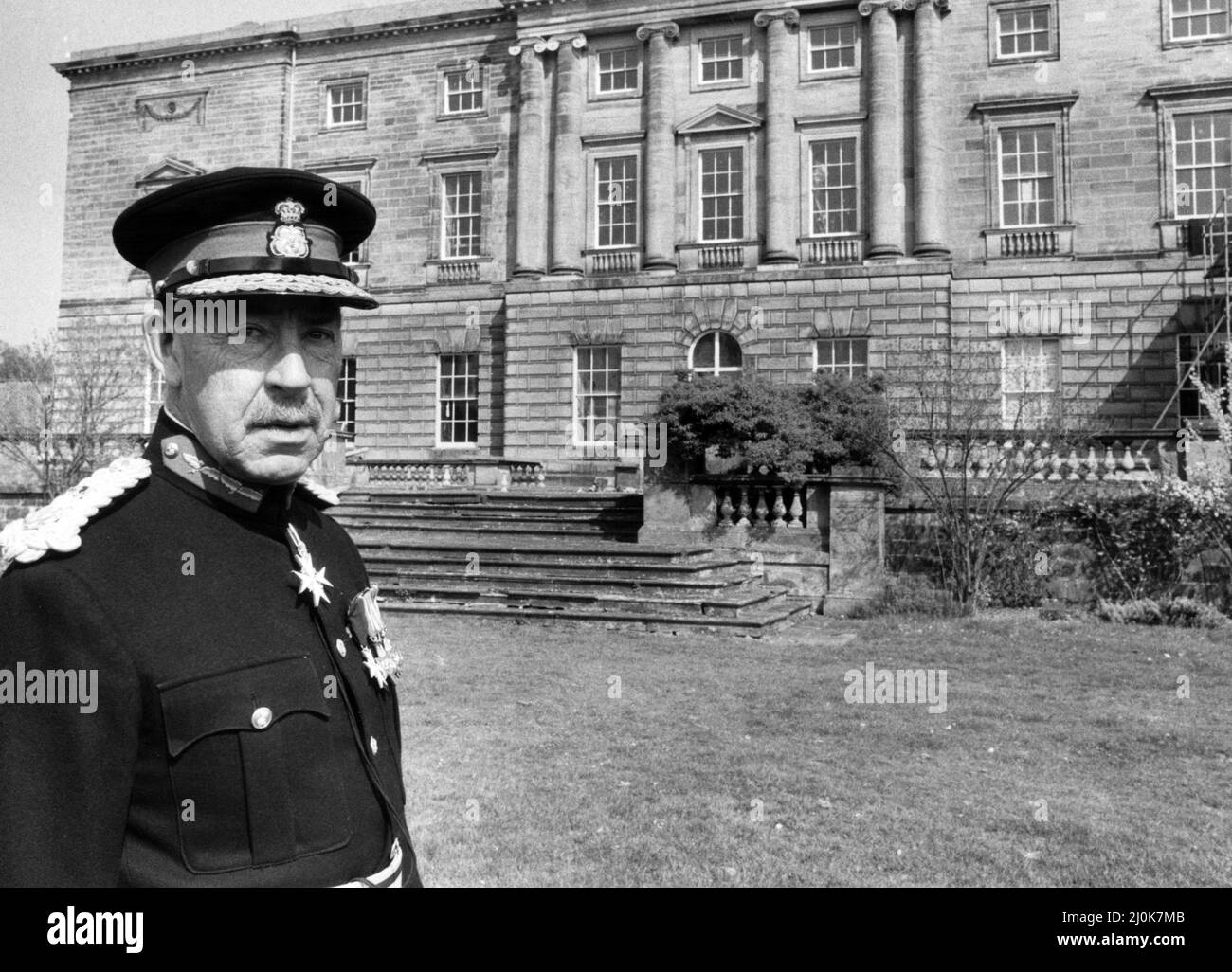 Lord Aylesford in his uniform of Lord Lieutenant of the County of the ...