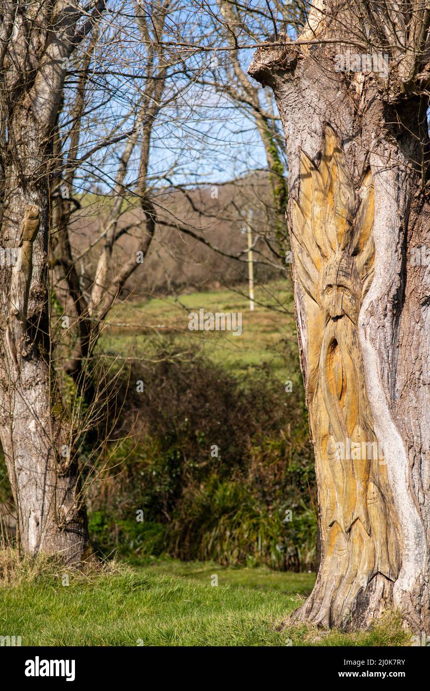 View of Tarbert village in county Kerry- ,Tarbert,Ireland,March,18,2022 ...