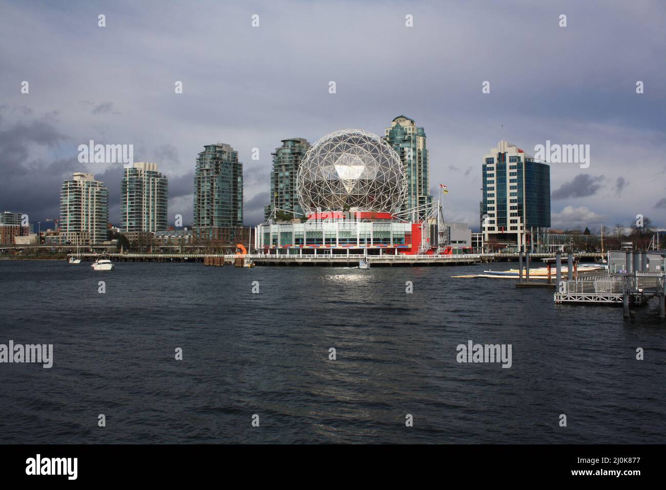 Science World Exhibition Centre at False Creek, Vancouver, British ...