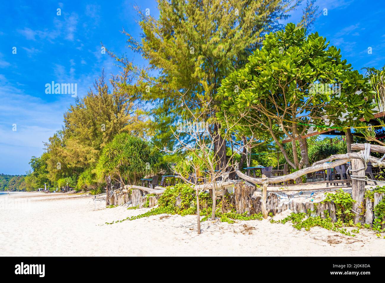 Tropical Paradise island Koh Phayam Aow Yai Beach landscape Thailand ...
