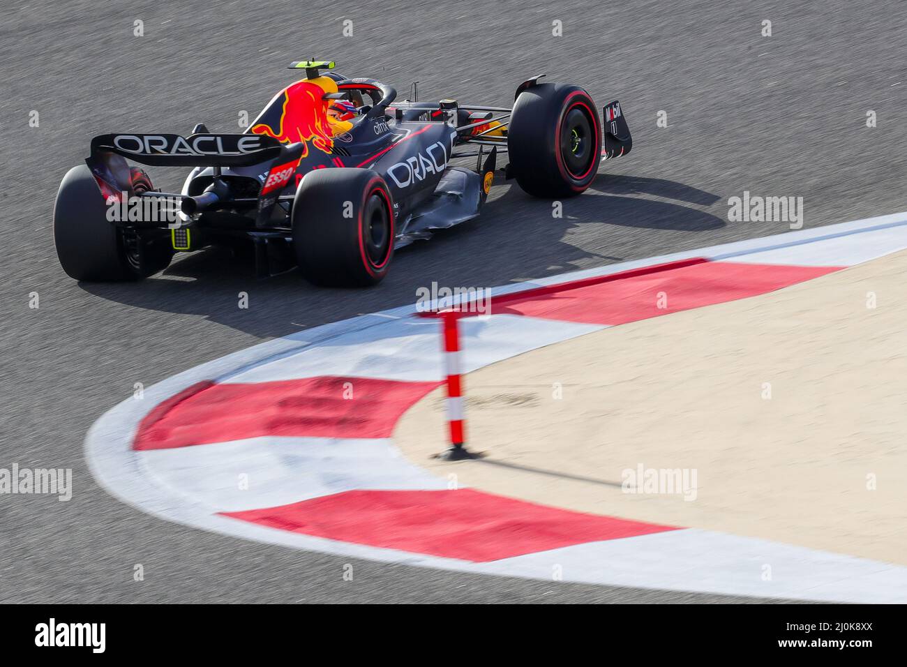 Bahrain International Circuit, Sakhir, Bahrain on 19 March 2022 Sergio ...