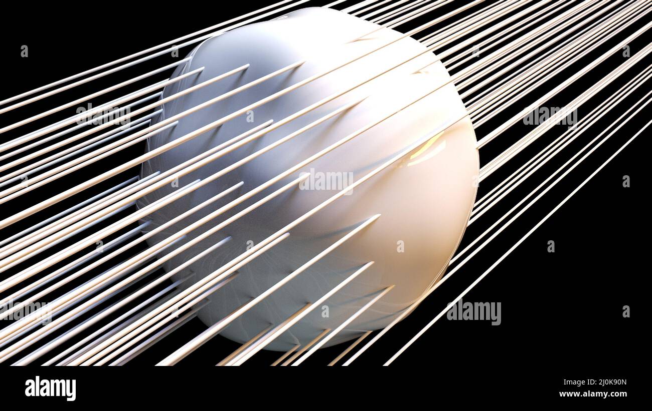 Spherical digital line hi-res stock photography and images - Alamy