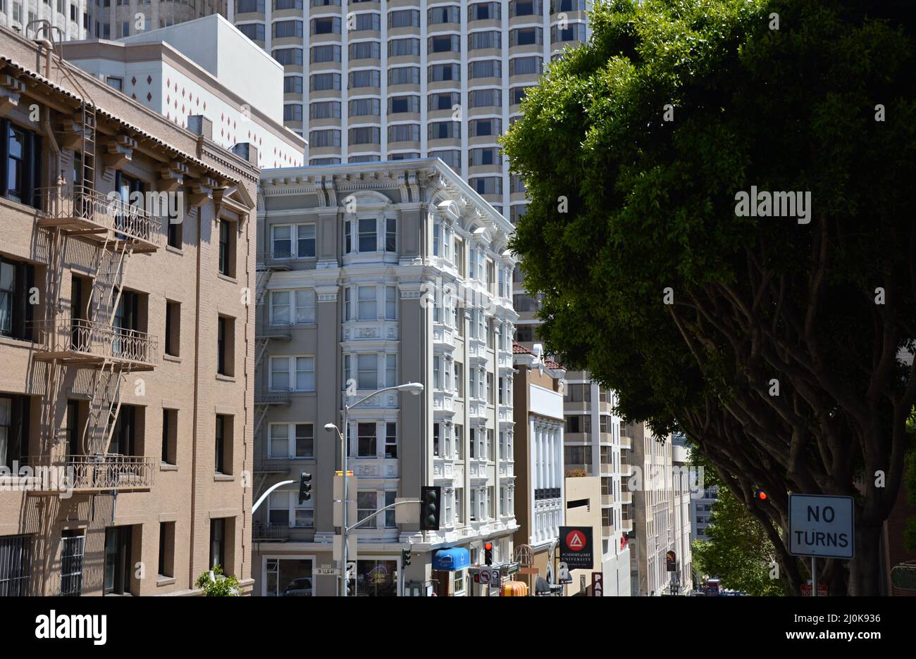 Street Scene in Downtown San Francisco, California Stock Photo - Alamy