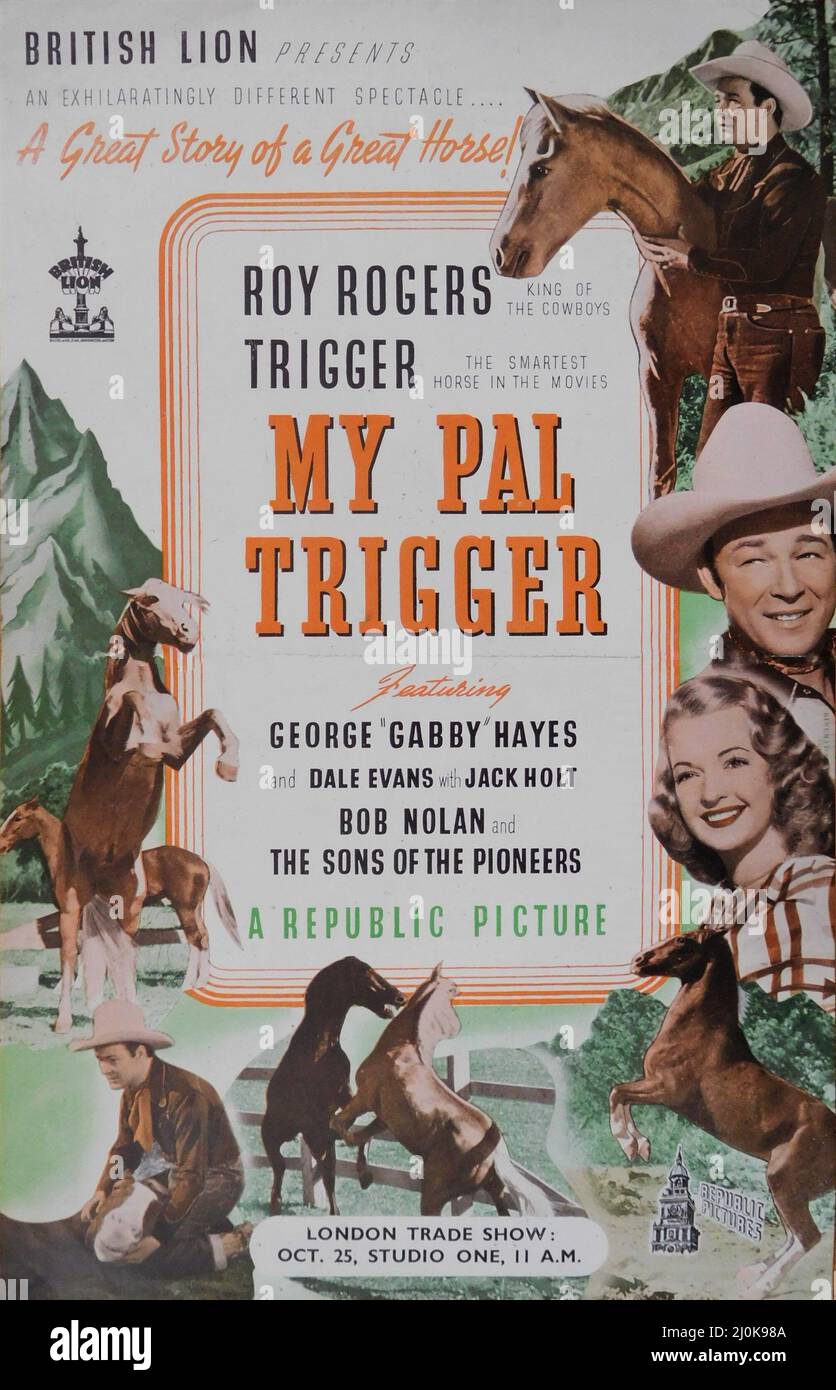 Roy rogers and trigger hi-res stock photography and images - Alamy