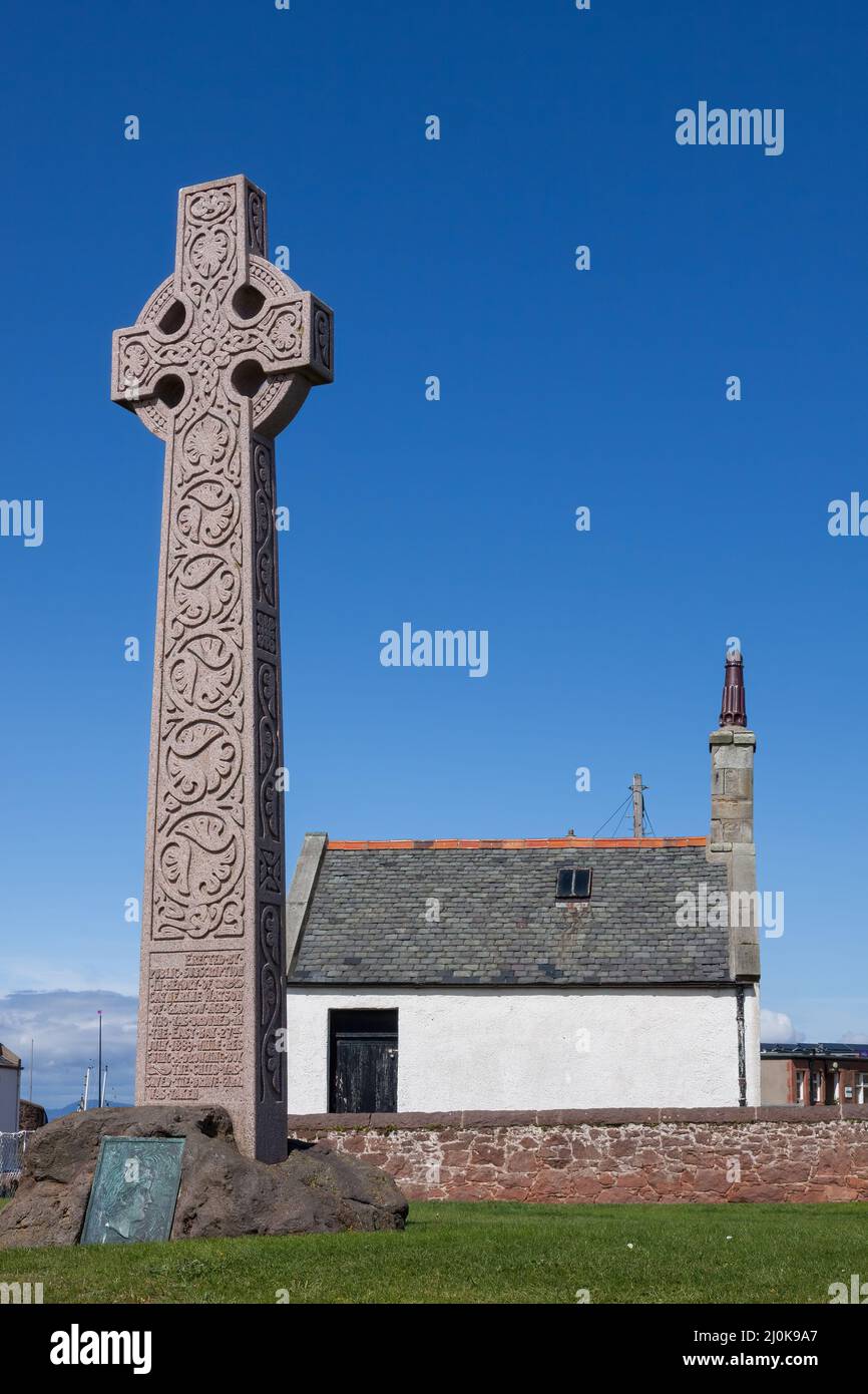 Erected stone cross hi-res stock photography and images - Alamy