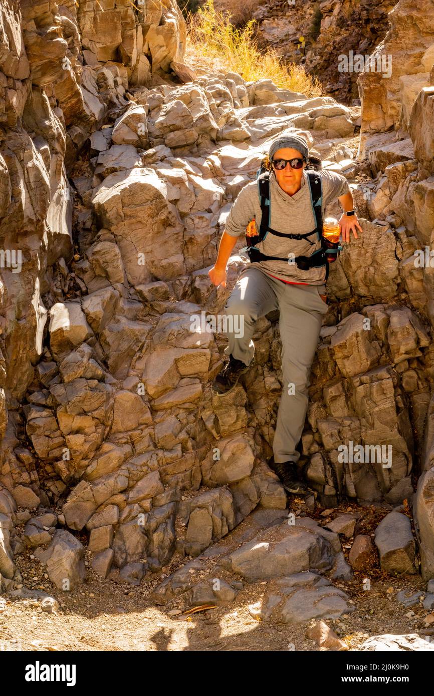 Scrambling down hi-res stock photography and images - Alamy