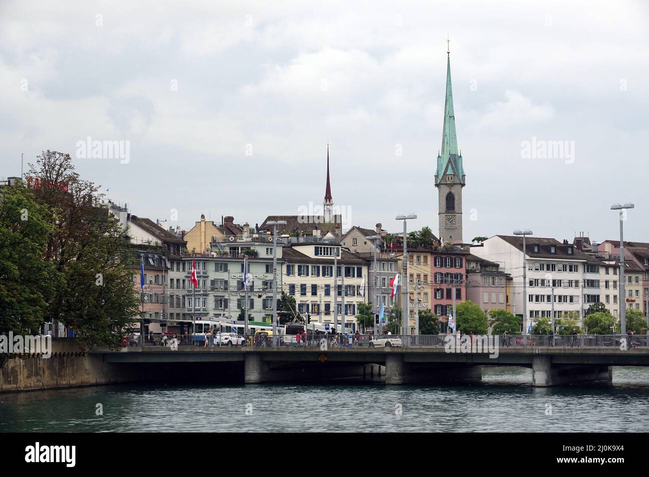 Limmat in Zurich Stock Photo - Alamy