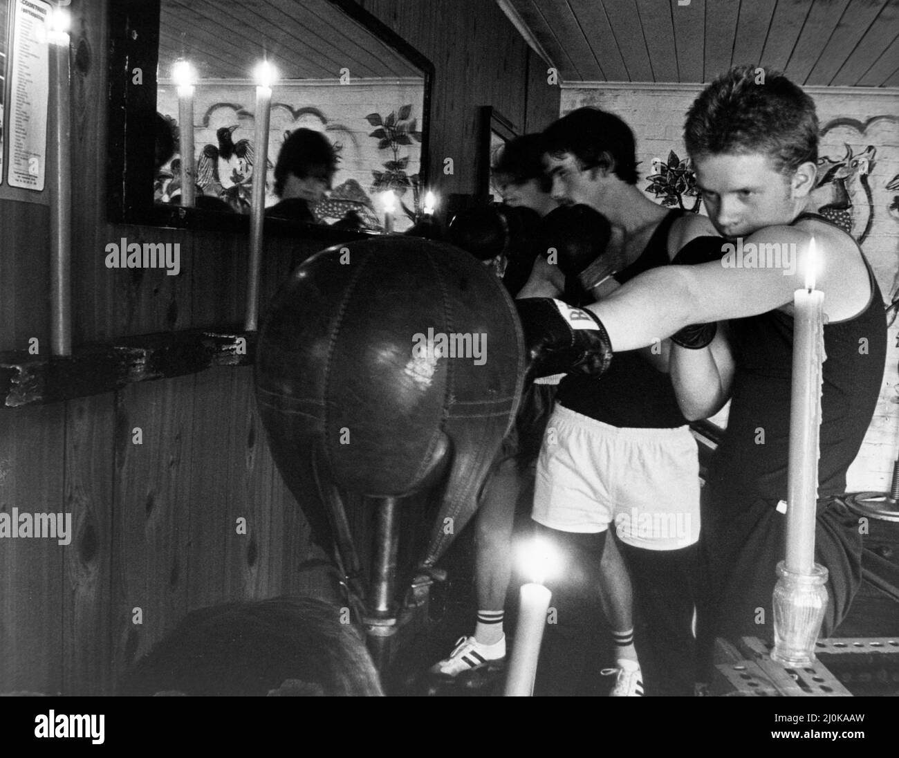 Members of Stockton Amateur Boxing Club (from left) Craig Heaviside 15 ...