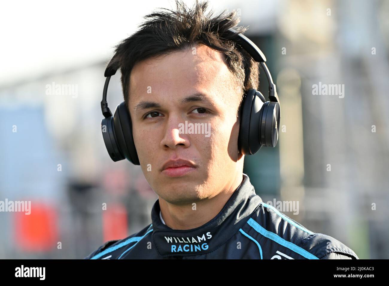 ALBON Alexander (tha), Williams Racing FW44, portrait during the ...