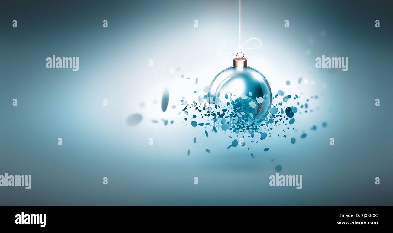 Light blue christmas greeting hi-res stock photography and images - Alamy