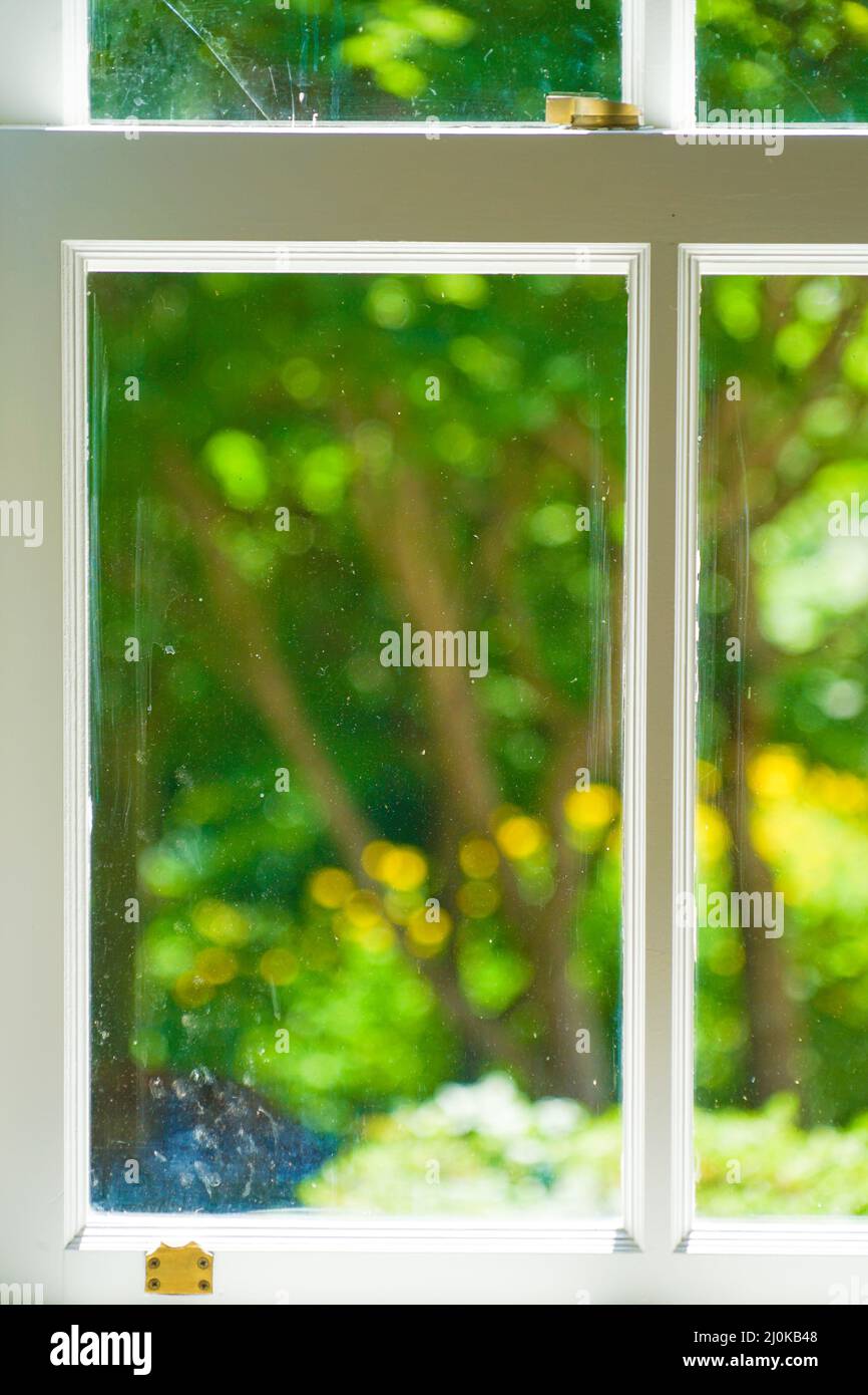 White room window (background material Stock Photo - Alamy