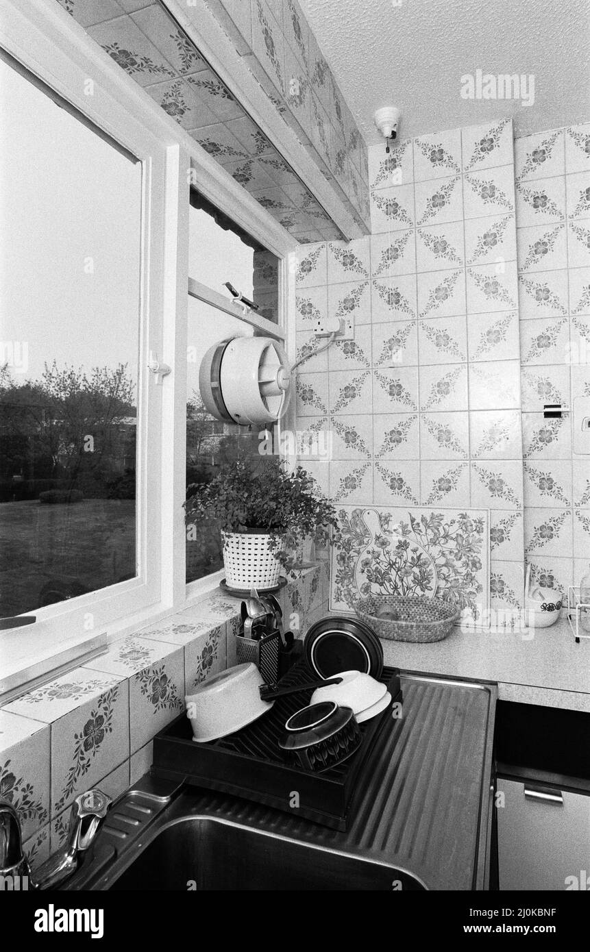 1982 home interiors Black and White Stock Photos & Images - Alamy