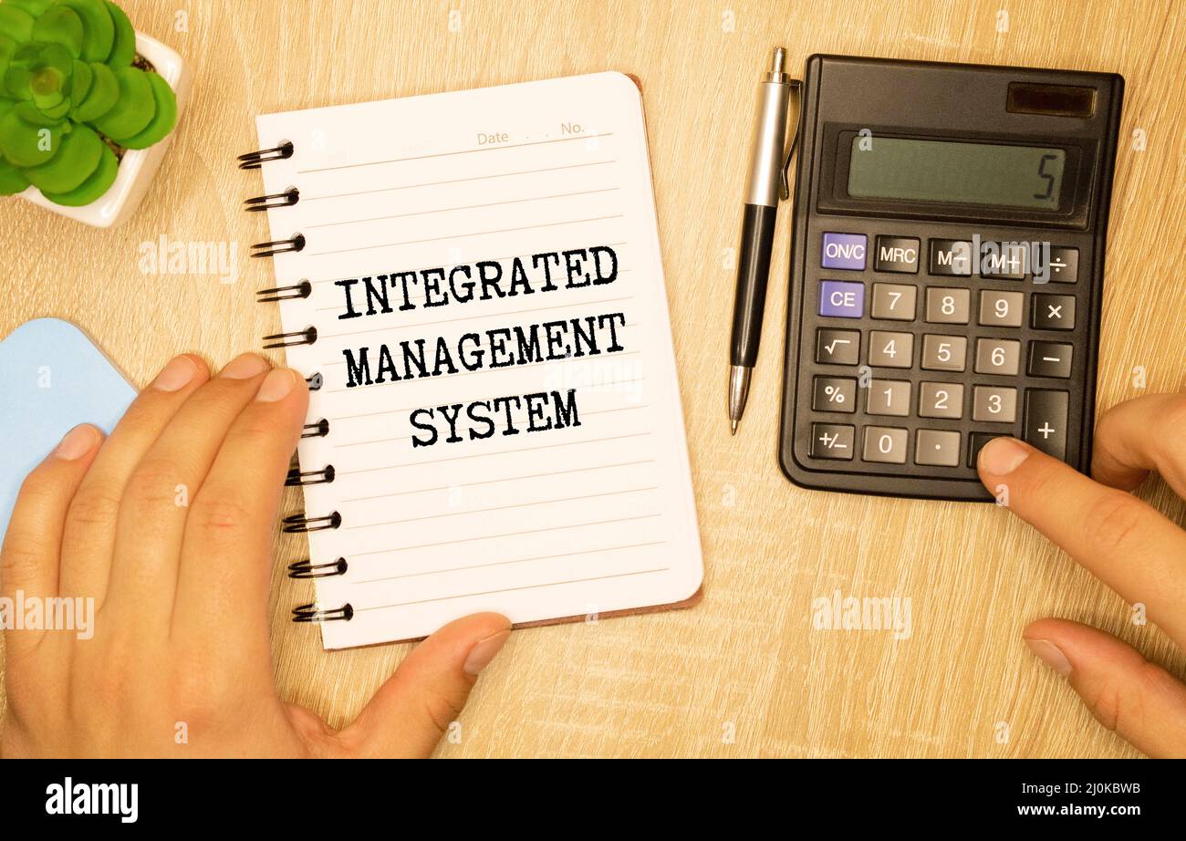 Integrated management system hi-res stock photography and images - Alamy