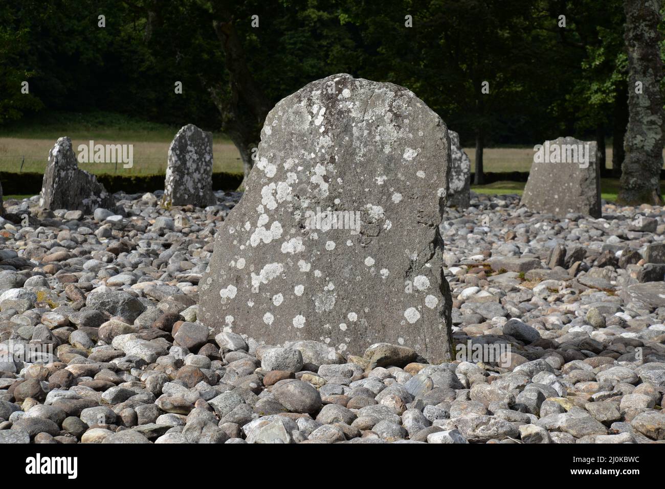Temple Wood Stone Circle, Kilmartin Glen, Scotland Stock Photo - Alamy