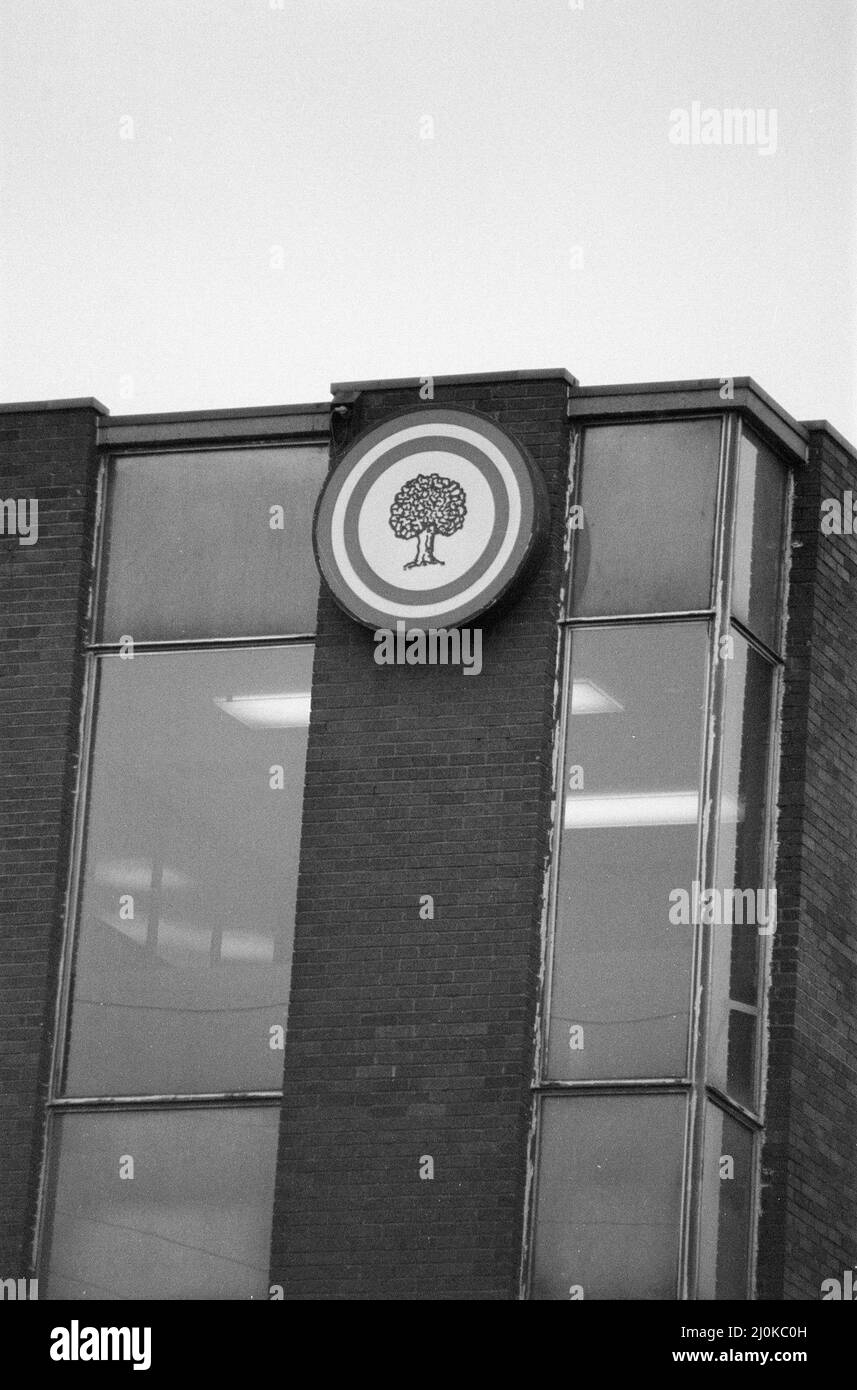 Round Oak Steelworks, Brierley Hill, West Midlands, 17th November 1982 ...