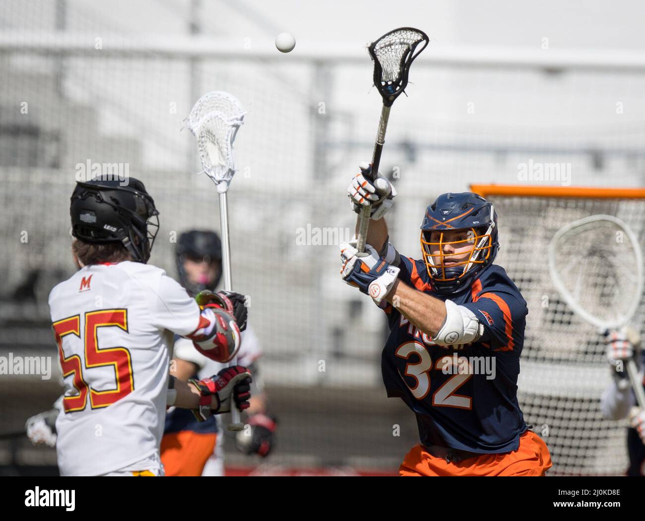 March 19, 2022: Virginia Cavaliers midfielder Grayson Sallade (32 ...