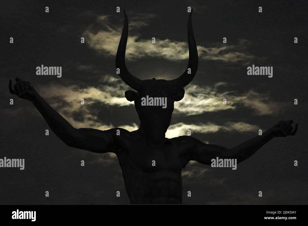Greek Zeus Body Part Sculpture Isolated Stock Photo - Alamy
