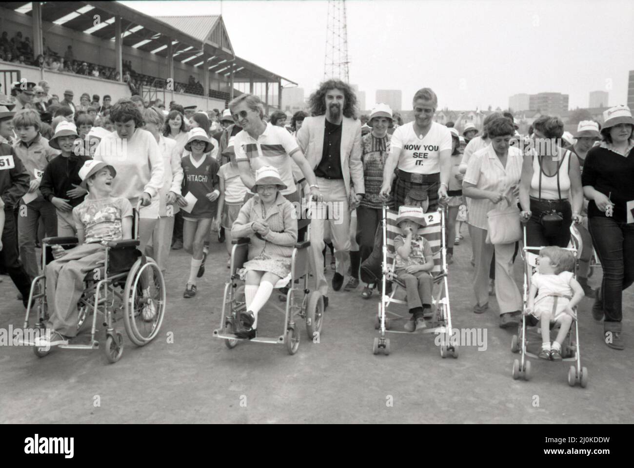 Billy Connolly, Charity Walk, Scotstoun, Glasgow, Scotland, 9th June ...