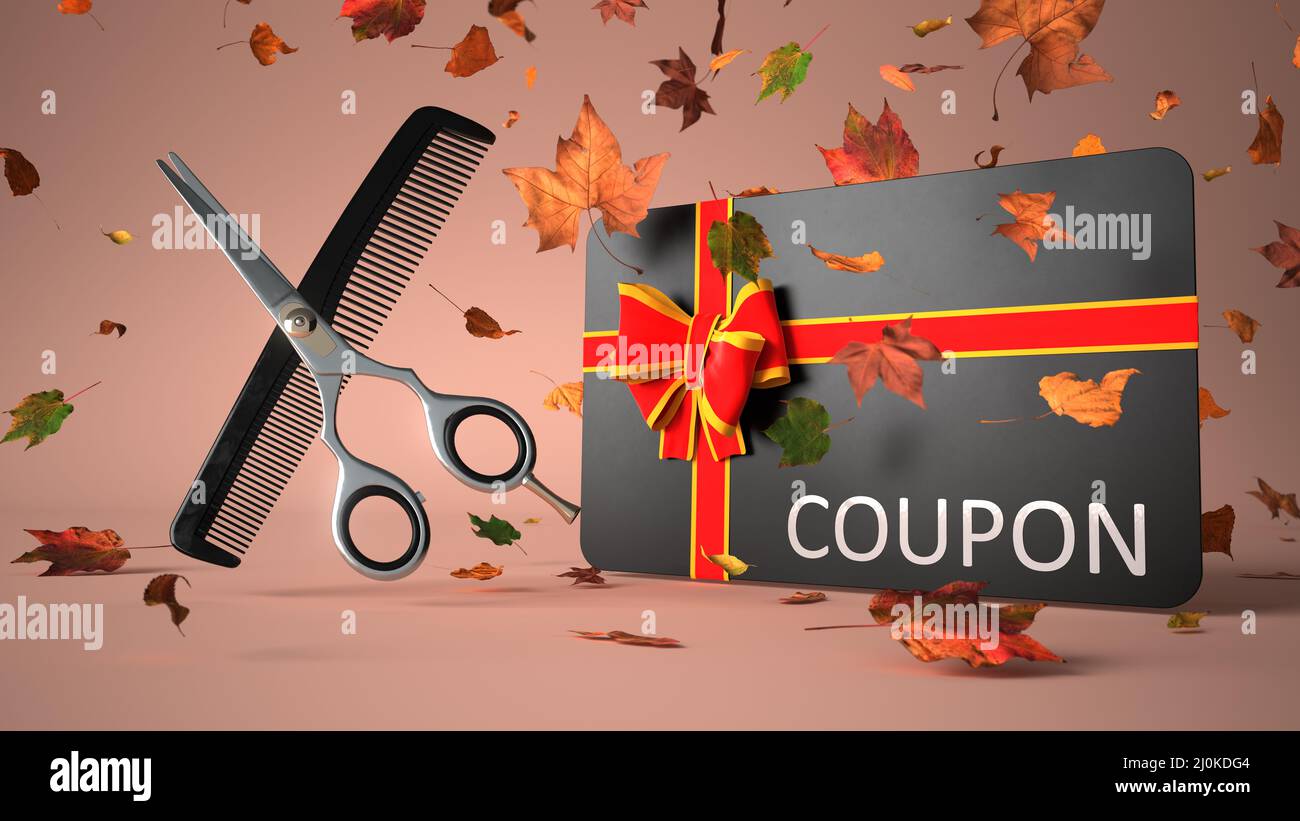 Scissors coupon hi-res stock photography and images - Alamy