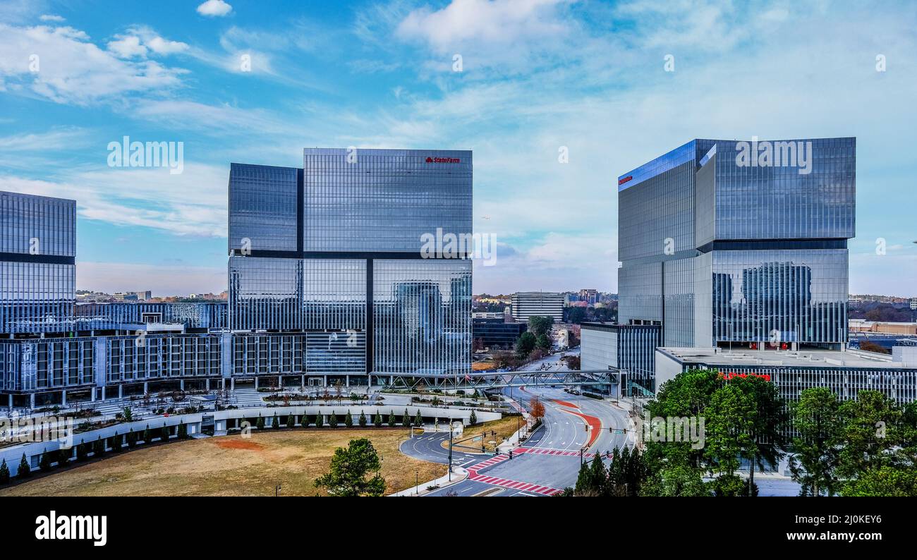 State farm center hi-res stock photography and images - Alamy