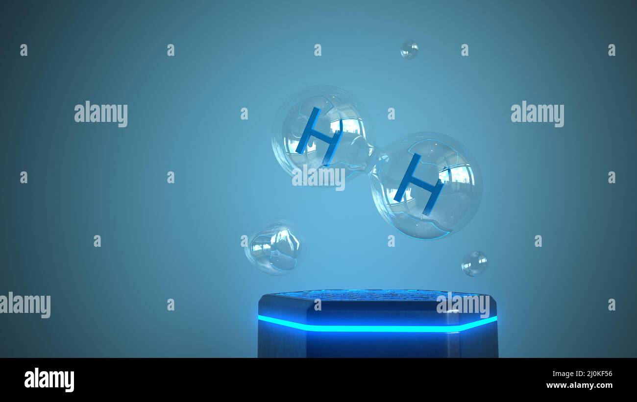 H2 Molecule Hydrogen Stock Photo - Alamy