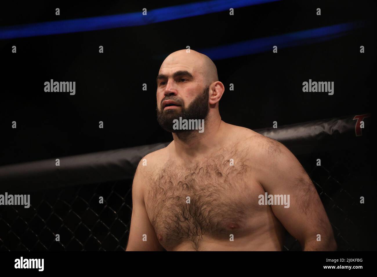 LONDON, UK - MARCH 19: Shamil Abdurakhimov prepares to fight Sergei ...