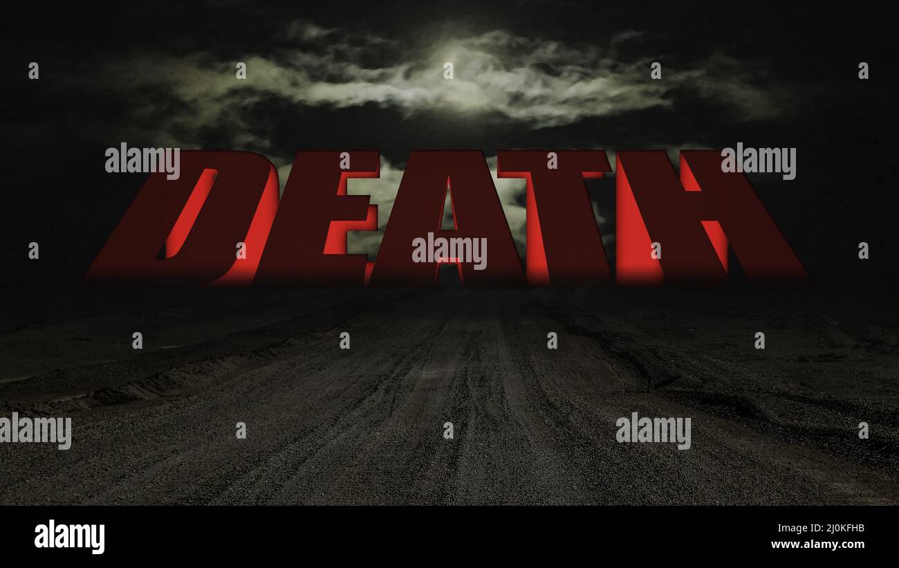 Death Concept Photo Illustration Stock Photo - Alamy