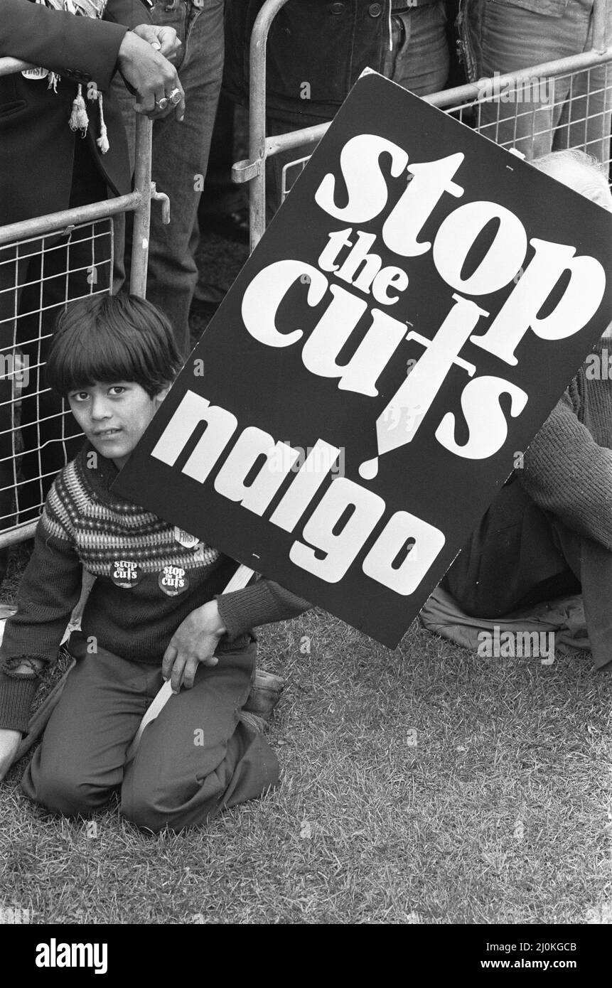 March for jobs 1981 hi-res stock photography and images - Alamy