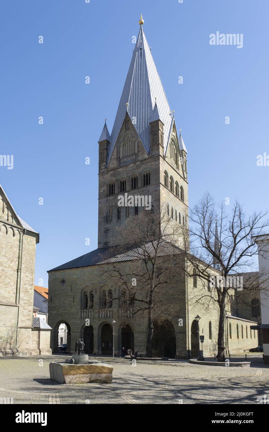 Cathedral St. Patrokli, Soest, Westphalia, Germany, Europe Stock Photo ...